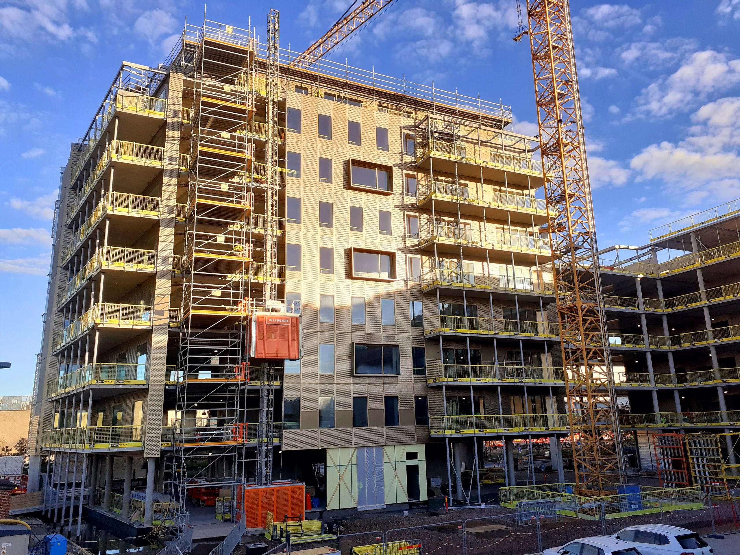 Installation of the Aqua project continues according to plan - Wieden